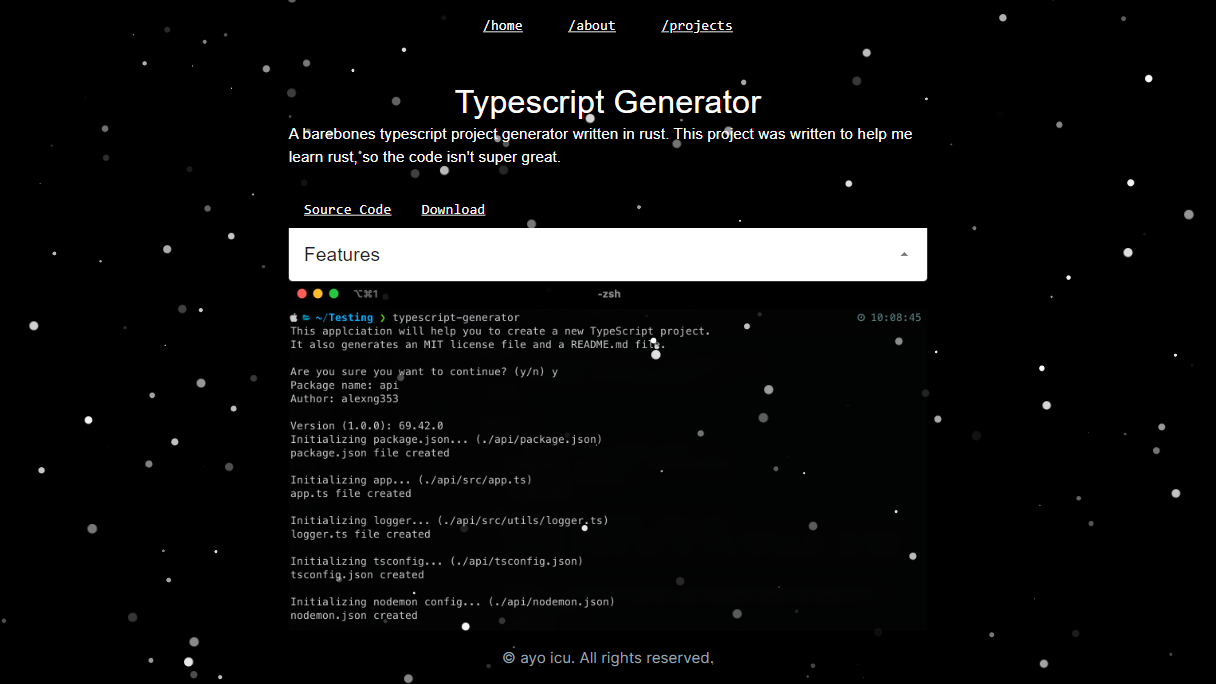 Alexng353 Typescript Generator
